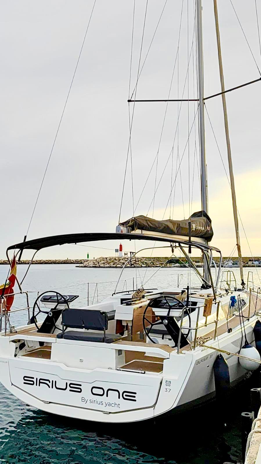 SAILBOAT - DUFOUR 37 "SIRIUS" - Boat rental Ibiza and other ...